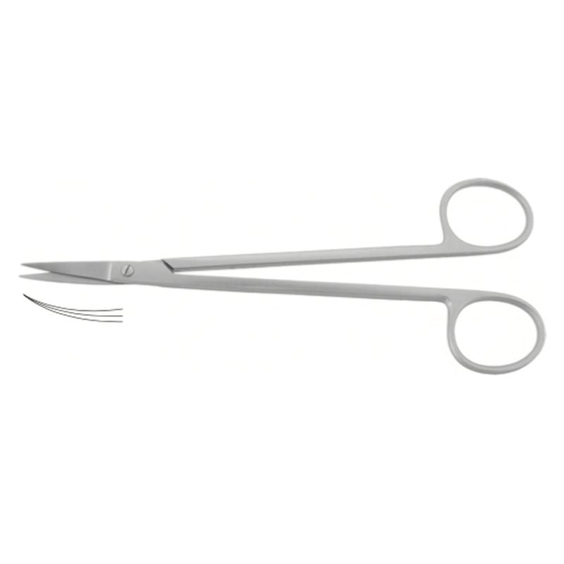 Operating scissors Dean, curved – Biometric
