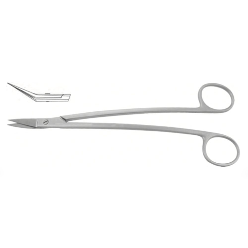 Operating scissors Dean, curved – Biometric