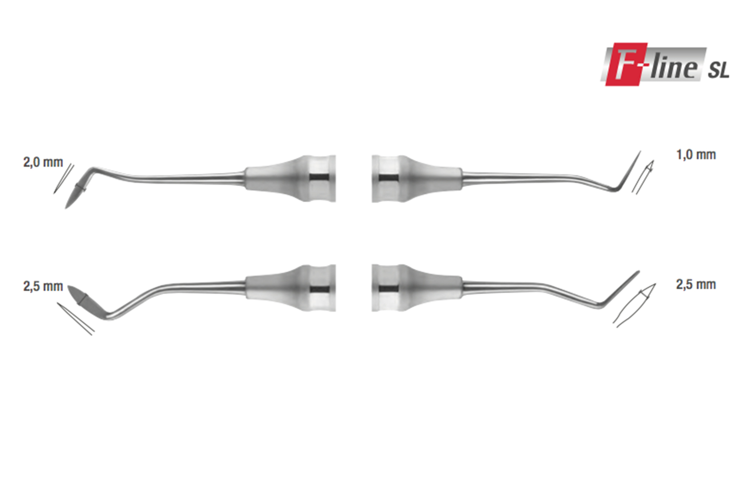 Modelling instrument Hollenback 2,0 – 2,5 mm – Biometric