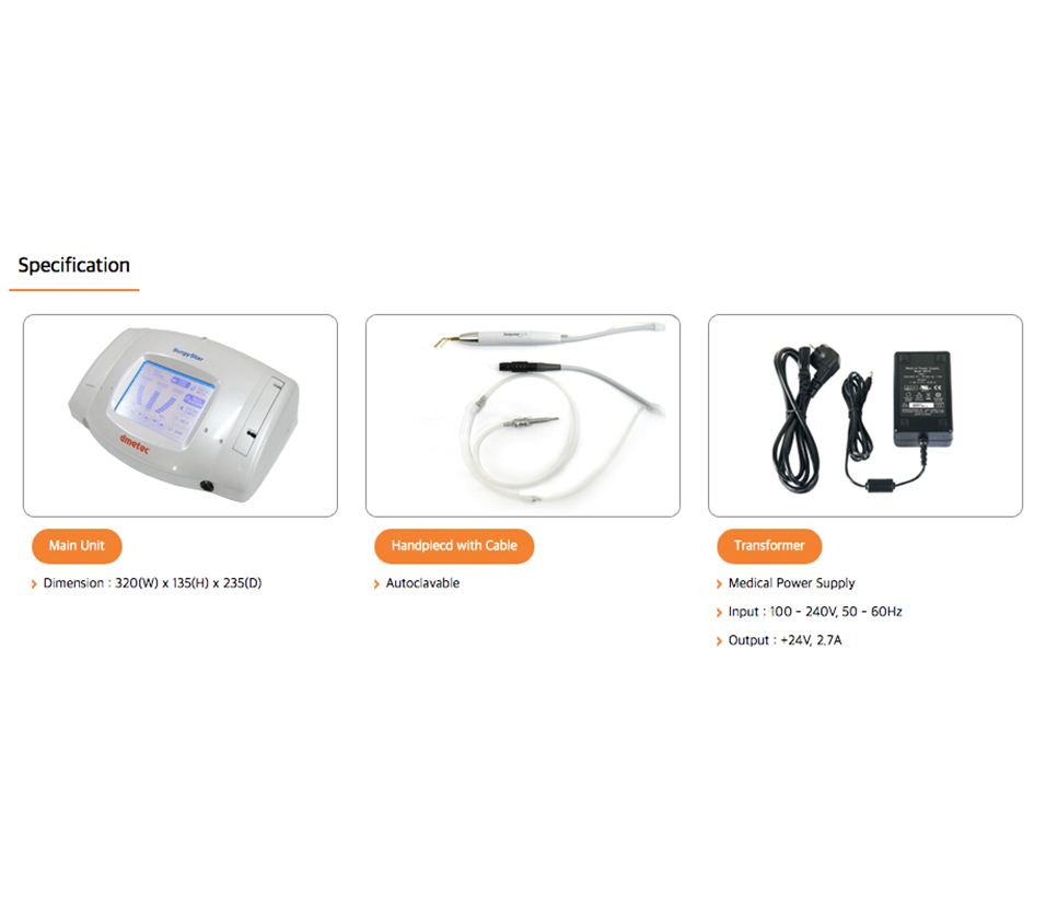 SURGYSTAR Piezo Bone Surgery Set – Biometric