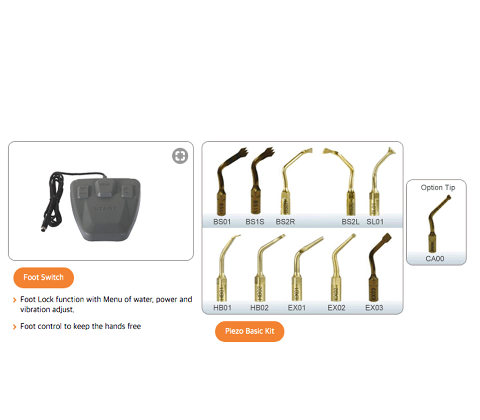 SURGYSTAR Piezo Bone Surgery Set – Biometric
