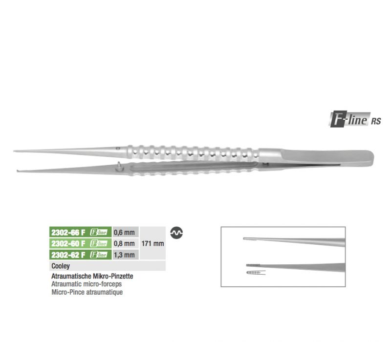 Atraumatic micro-forceps straight – Biometric