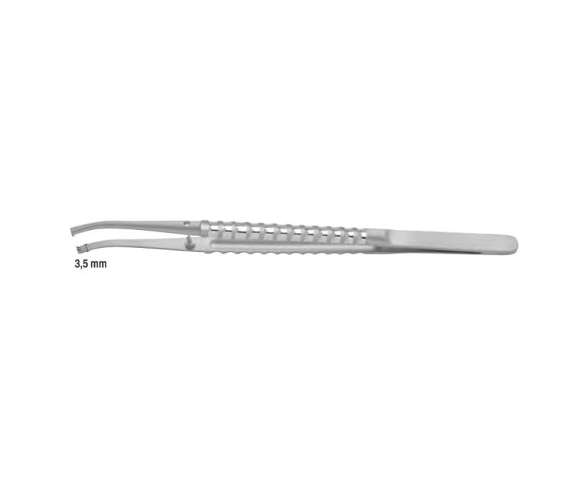 Surgical forceps 3:4, curved – Biometric