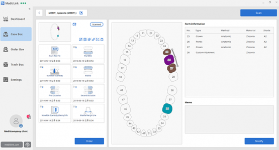 Medit Link Workflow for Clinics: Ordering from Labs – Biometric